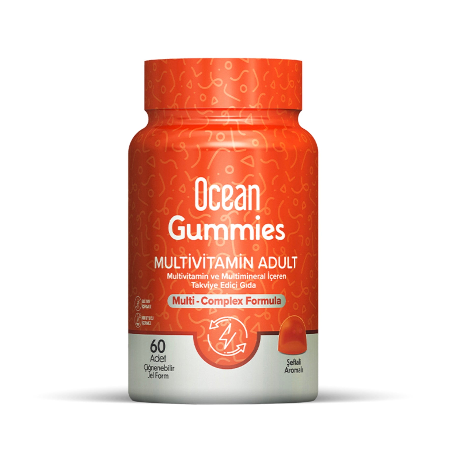 Orzax Ocean Gummies Multivitamin Adult (60 Adet Çiğnenebilir Jel Form ...